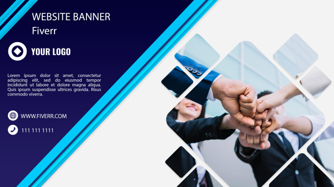 Design an exclusive banner for your website by Artspathirana | Fiverr