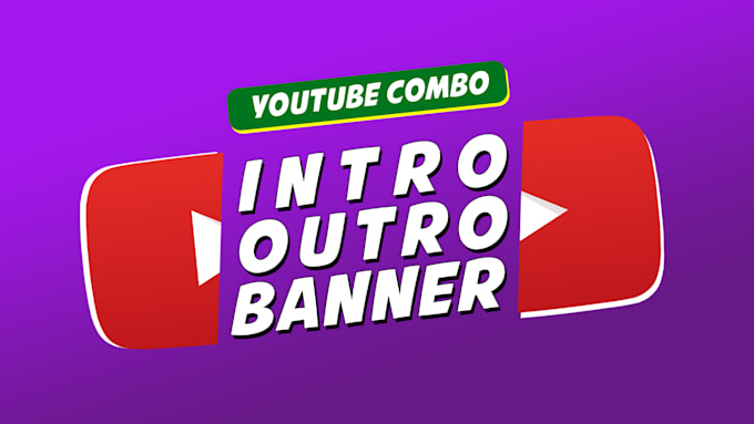 Make a youtube intro, outro and logo animation by Anup_creations | Fiverr