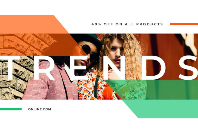 Do attractive shopify banner slider header ads by Smehlib | Fiverr