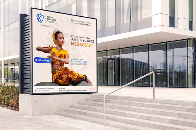 Do attractive hoarding,billboard,poster design by Tarun_paul | Fiverr