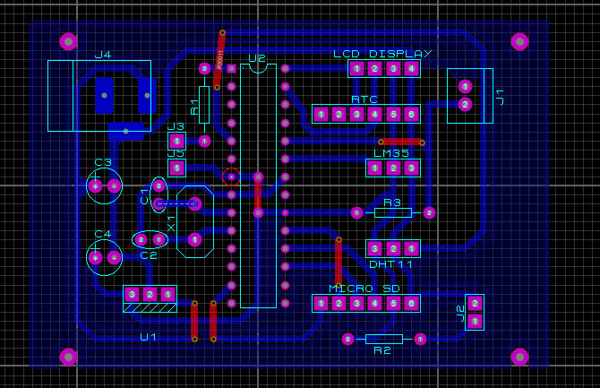 Design your pcb on proteus by Gc_tronics | Fiverr
