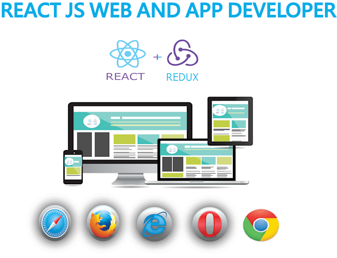 Develop reactjs web application as react js developer by Masterqasim95 | Fiverr