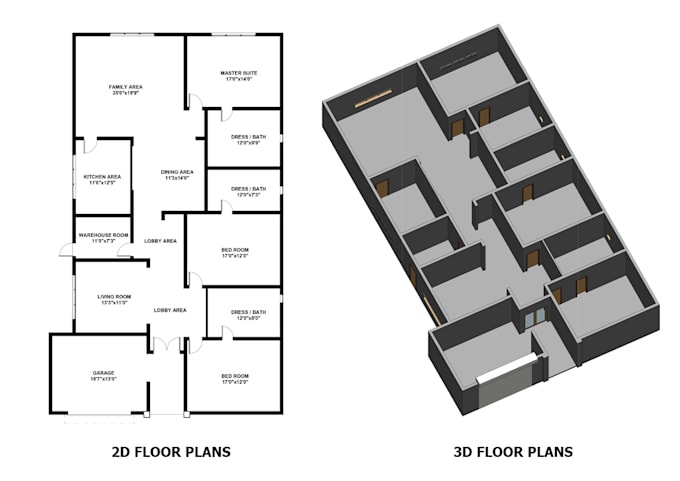 Draw floor plans and 3d simulation in a few hours by Thanhha_design ...