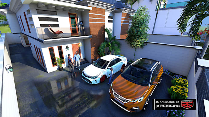 Render 4k realistic architectural animation and renderings by ...