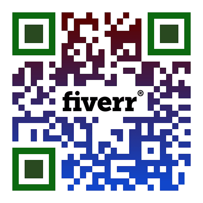 Create a excellent quality qr code and multi color qr code by ...