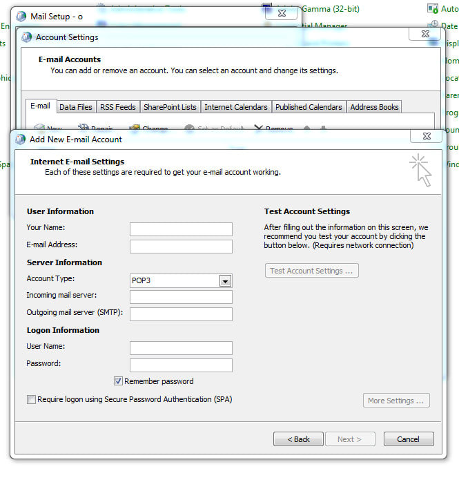 Create webmail on your host and setup on outlook by Khayerahmmed | Fiverr