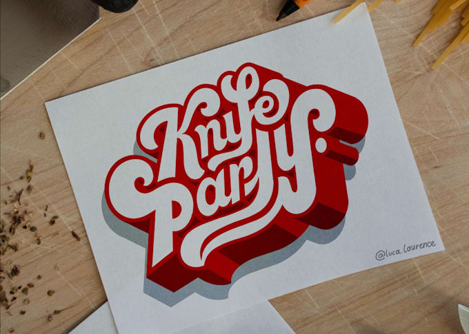 Do custom lettering artworks by Luca_laurence | Fiverr
