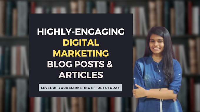 Write engaging digital marketing blog posts and articles by Krupascopy1 ...