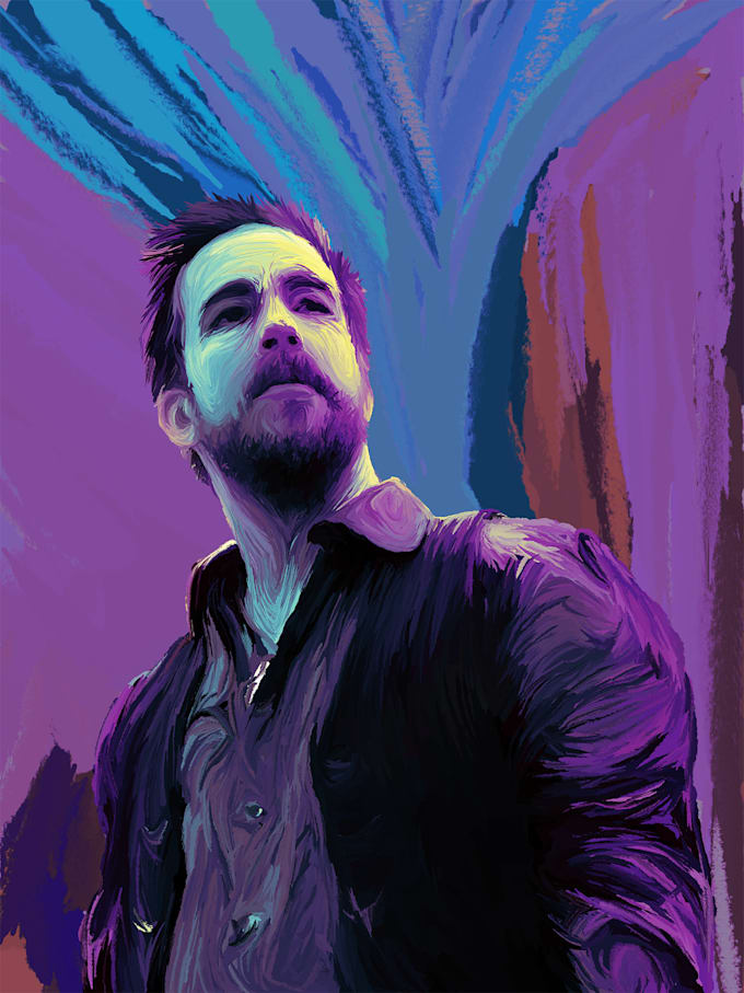 Paint colorful realistic portraits by Mattdacookie | Fiverr