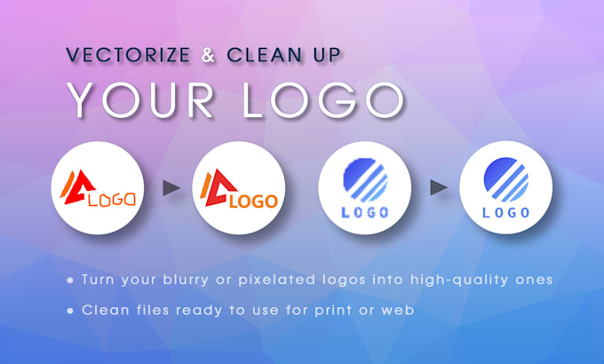 Create a vectorized version of your logo by Vornam | Fiverr
