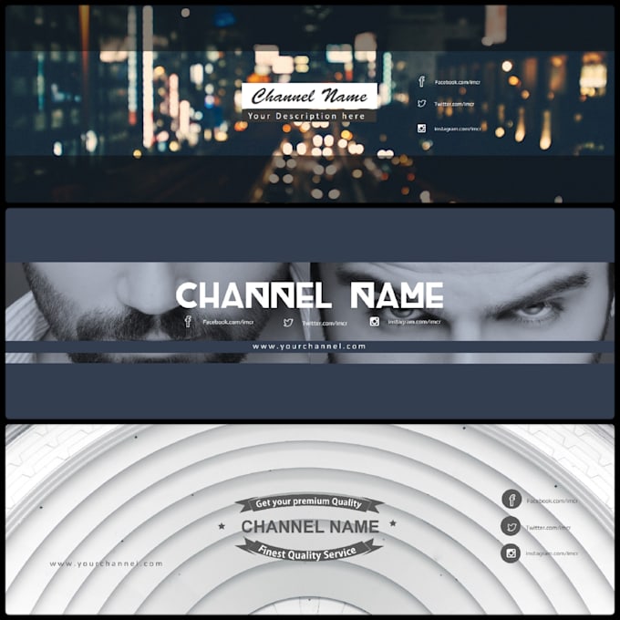 Design an epic youtube banner by Edyeduardo | Fiverr