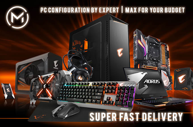 Create professional and accurate computer hardware configuration for ...