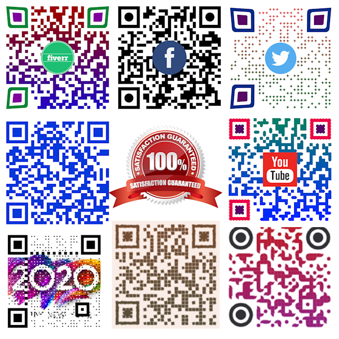 Create unique hd qr code with your brand logo by Rogers77 | Fiverr