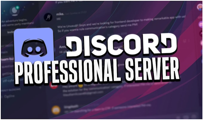 Create and setup your discord server by Marksiu | Fiverr