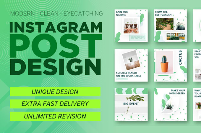 Create a eye catching instagram post by Tropical_roger | Fiverr