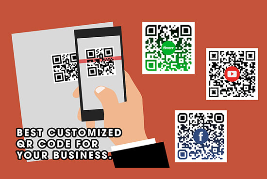 Create a customized and amazing qr code with your company logo or brand ...