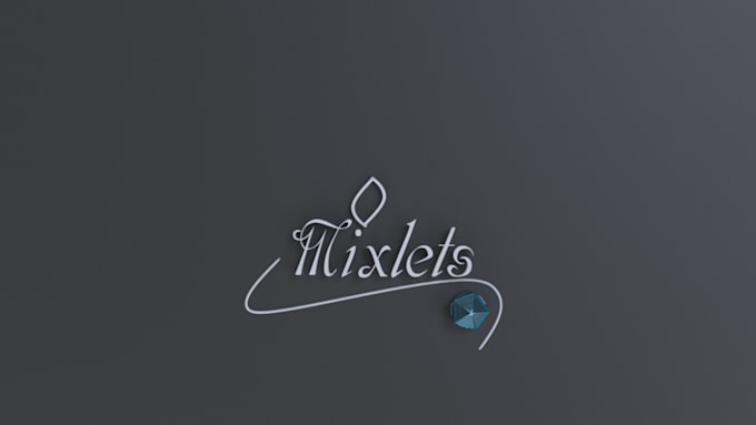 Create unique logo designs using 3ds max by Amrisalih | Fiverr