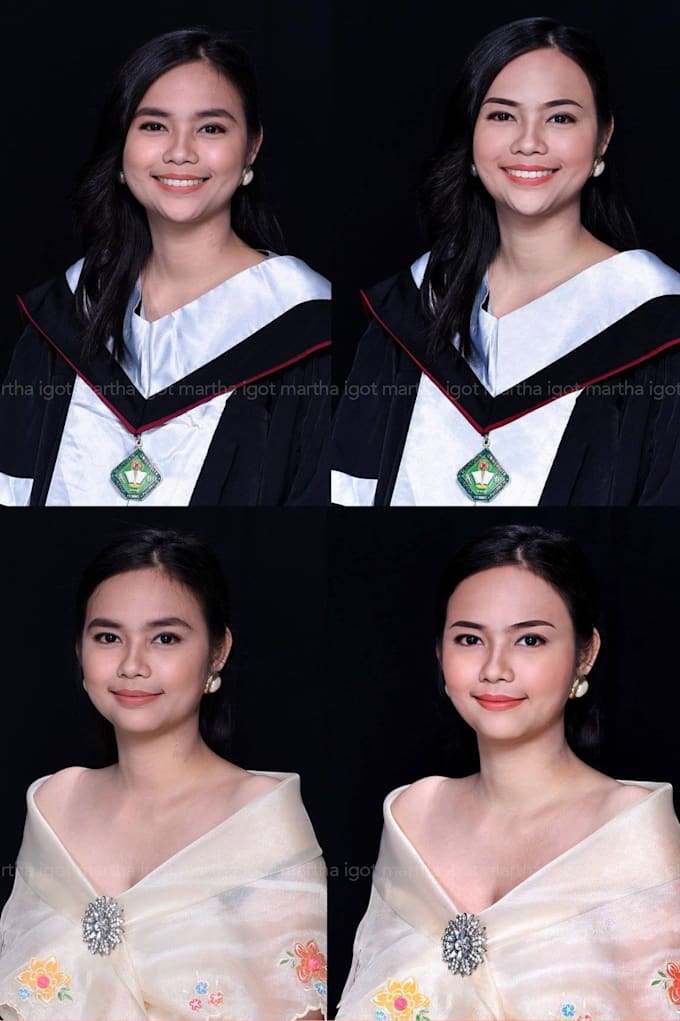 Professionally retouch graduating photos by Marthaoigot | Fiverr