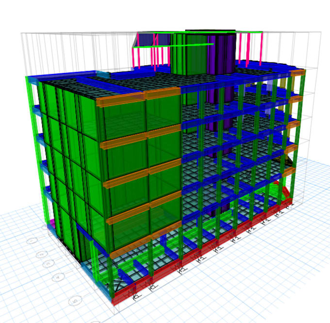 Design steel and rc structure and can provide drawing by Thayakan | Fiverr