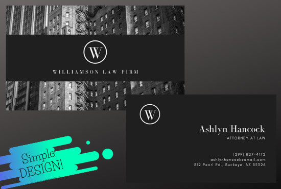 Design simple good looking business card print ready files by ...