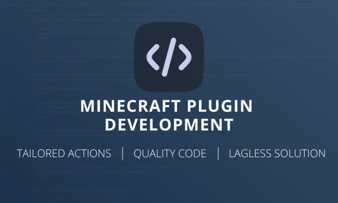 Create a custom minecraft plugin by Athelion | Fiverr