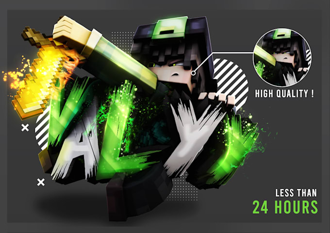 Create amazing minecraft renders with your skin by Initokodesign | Fiverr