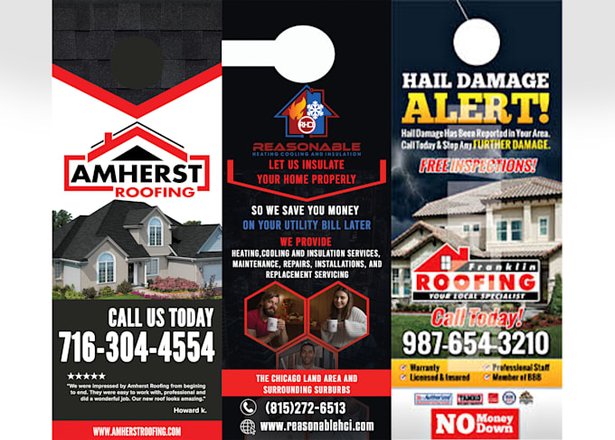 Design a catchy door hanger ,door flyer , door hanger by Zat_studio ...