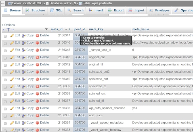 Data scrape and convert csv,excel,json file into mysql db by Michaelnahashon | Fiverr