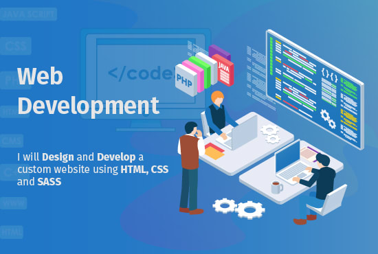 Design a custom website using html,css by Sayed512ahmed | Fiverr