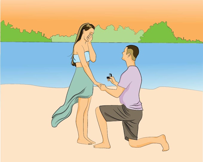 Do cartoon and realistic vector illustrations for you by ...