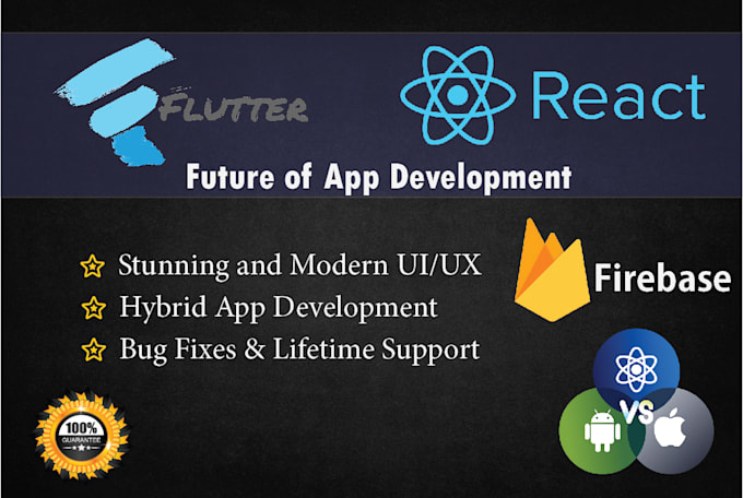Create an amazing react native or flutter app by Ihsan_usman | Fiverr