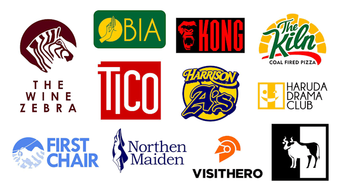 Hidden Pictures Within Logos