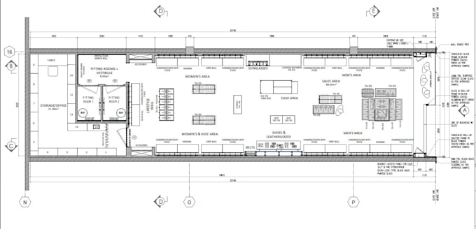 Draw professional fit out and joinery shop drawings with details by ...