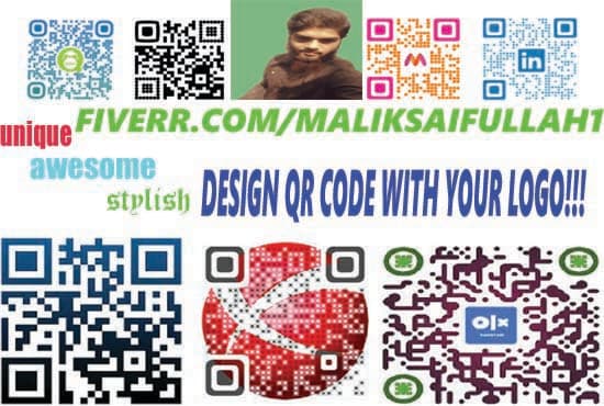 Generate and design unique awesome stylish qr code by Maliksaifullah1 ...