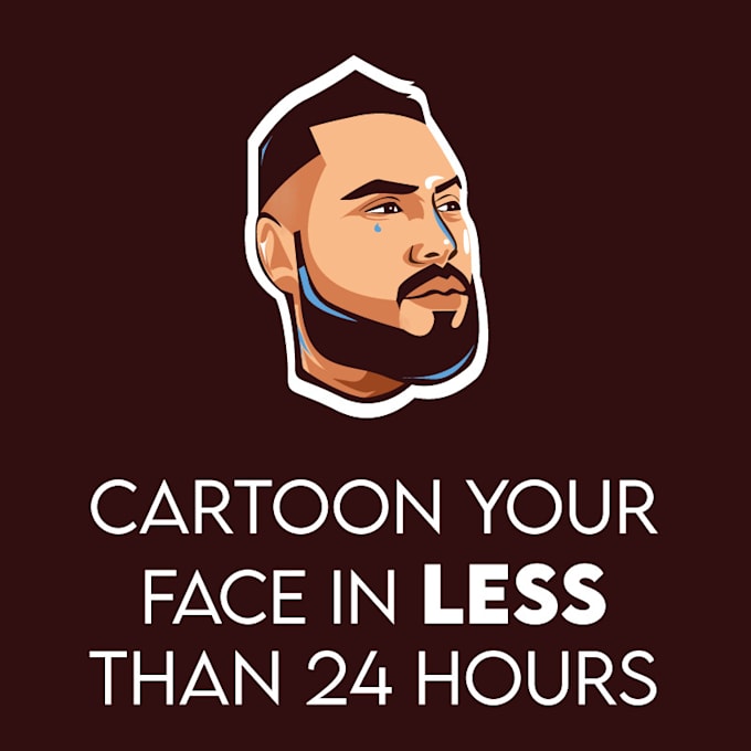 Cartoon your face in less then 24 hours by Royeee | Fiverr
