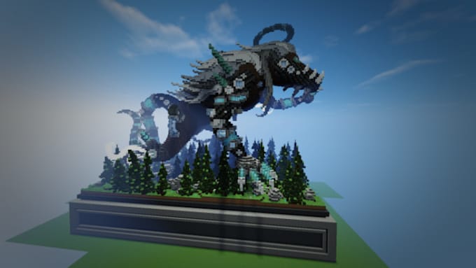 Make a minecraft build for your server by Hoeveell | Fiverr