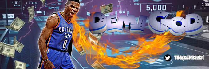 Make you a custom twitter or youtube banner design by Tinydemigodd | Fiverr