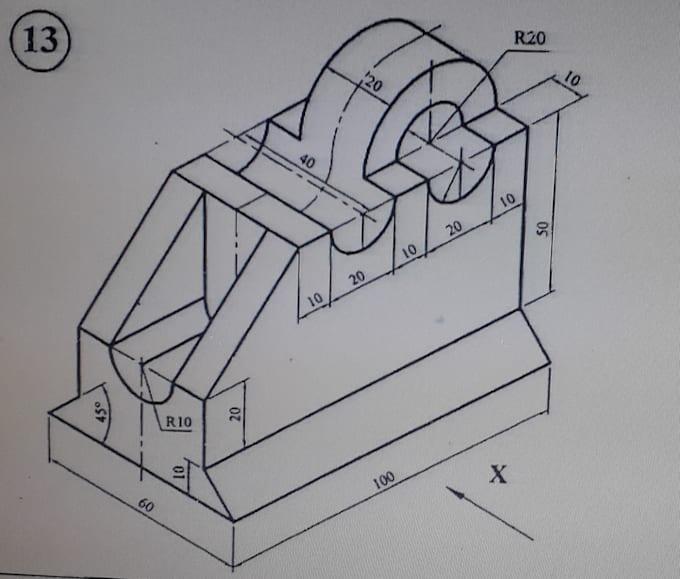 Do 2d drafting ,drawing and 3d modling in autocad by Prasadhirave493 ...