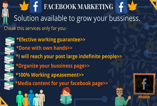 Do facebook promotion for your business in best way by Badhonkr | Fiverr
