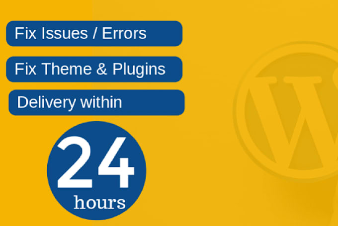 Fix wordpress issues, errors, and bugs within 24 hours by Shanjadun | Fiverr