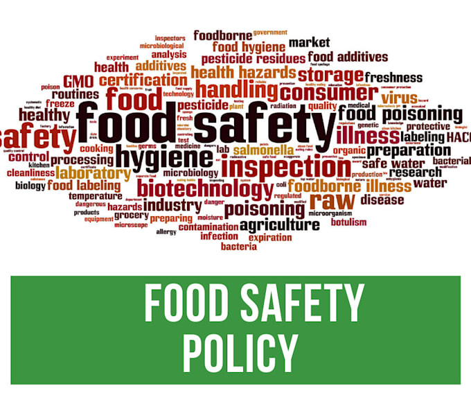 Create content for your food safety policy and measures by ...