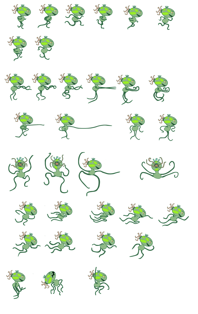 Create a 2d sprite characters and creatures for games by Aamiramullaart ...