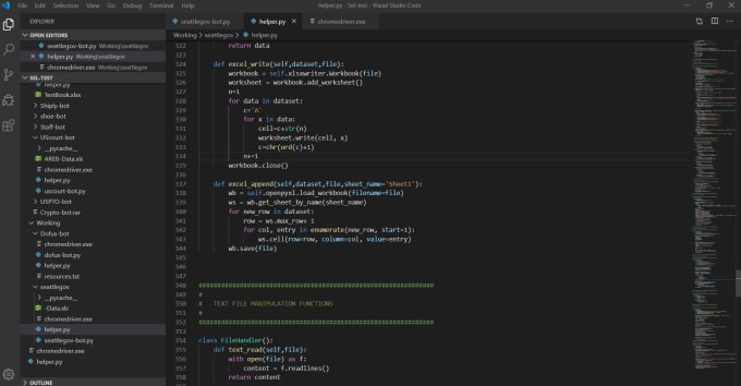 Make a web automation or scraping bot by Meghnasavit | Fiverr