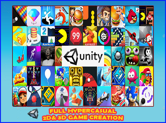 Develop and design trending hyper casual games in unity by Rozahshahzadi16 | Fiverr