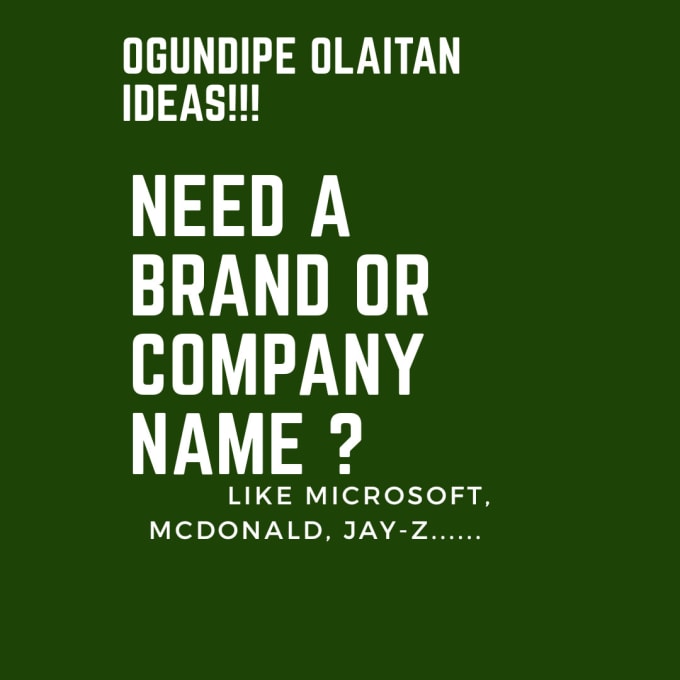 Create perfect brand names, slogan and business names by Digital ... Create perfect brand names, slogan and business names by Digital ...