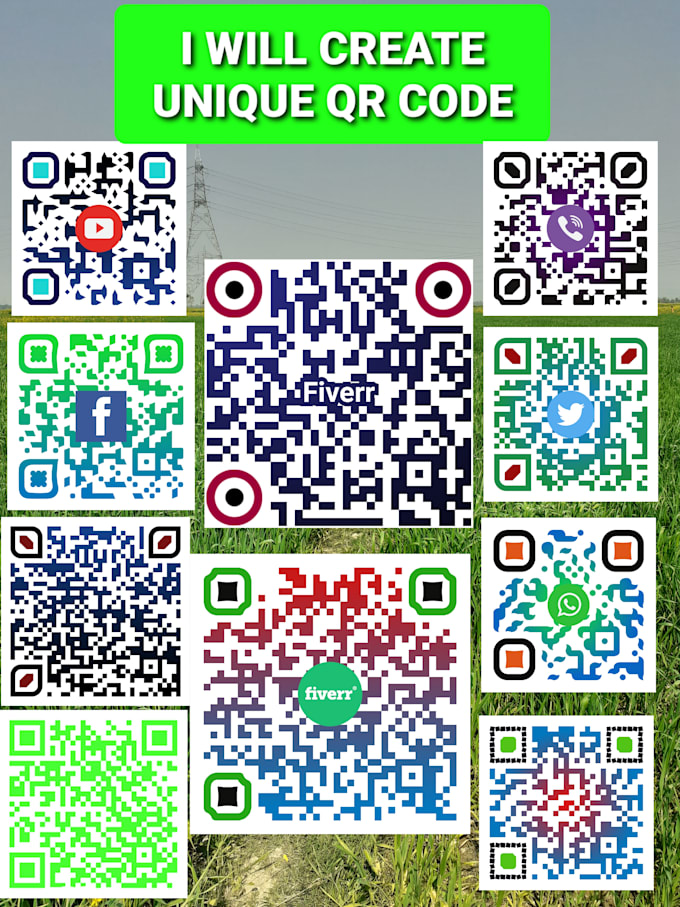 Design world class qr code with your company logo by Shrawankumar786 ...