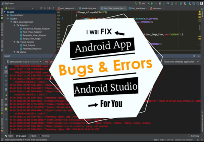 Fix any issues or bugs in your android app by Elkafrawyel | Fiverr Fix any issues or bugs in your android app by Elkafrawyel | Fiverr