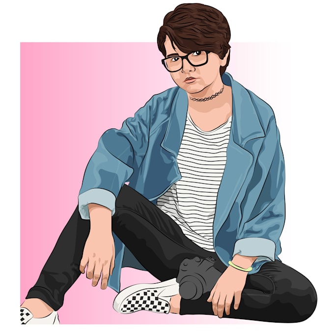 Create custom cartoon portraits by Arkrite | Fiverr