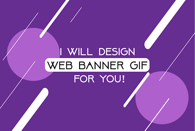Design web banner gif by Graphic_duty | Fiverr