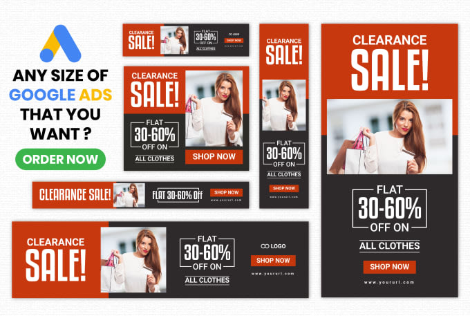 Design professional and attractive banner ads at low prize by ...